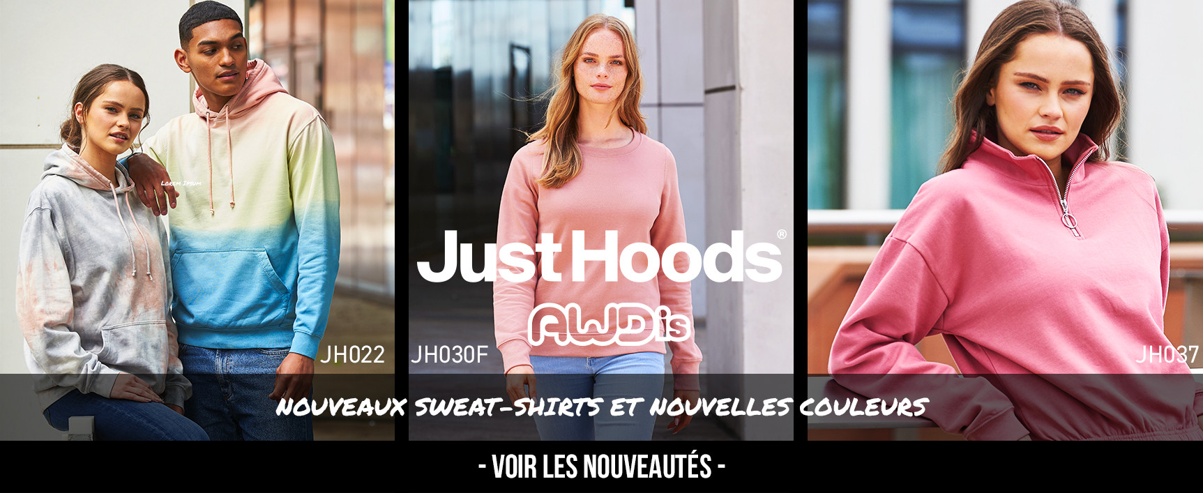 Just Hoods : Nouveaux produits et nouvelles couleurs | Référence Textile